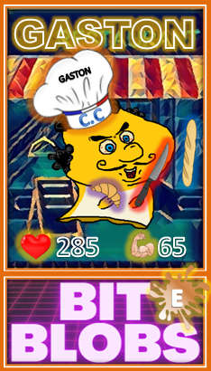 Other Art Directly from the Artist - Gaston - Bit Blobs Series 3 by Kambas - NFT Original Art ...